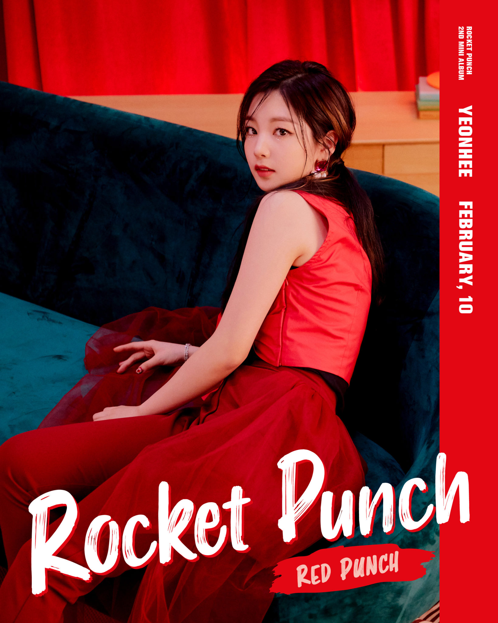 Rocket Punch Red Punch Teaser/Concept (Yeonhee, Yunkyoung) (HD/HR) - K-Pop Database / dbkpop.com