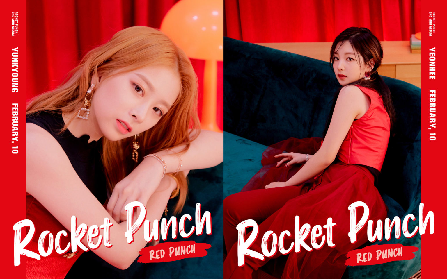 Rocket Punch Red Punch Teaser/Concept (Yeonhee, Yunkyoung) (HD/HR) - K ...