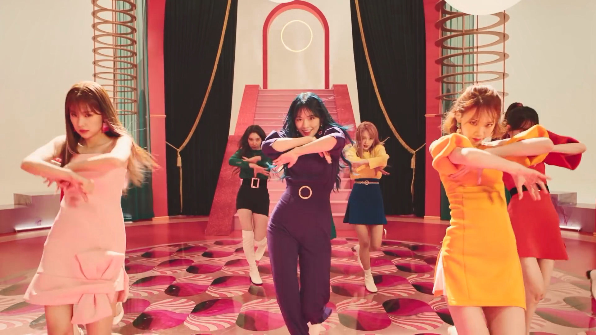 IZ*ONE Fiesta MV Screencaps and who's who - K-Pop Database / dbkpop.com