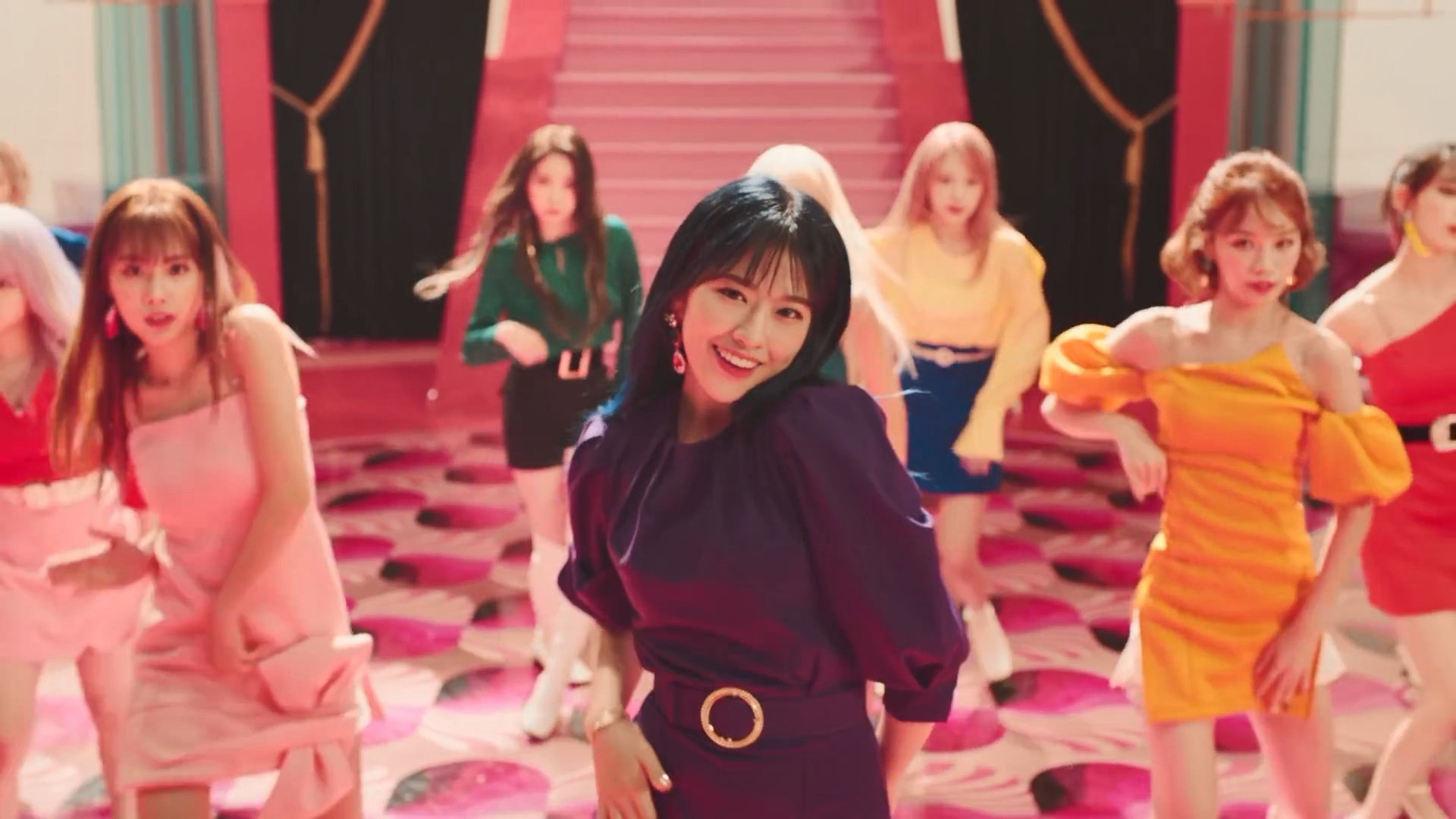 IZ*ONE Fiesta MV Screencaps and who's who - K-Pop Database / dbkpop.com