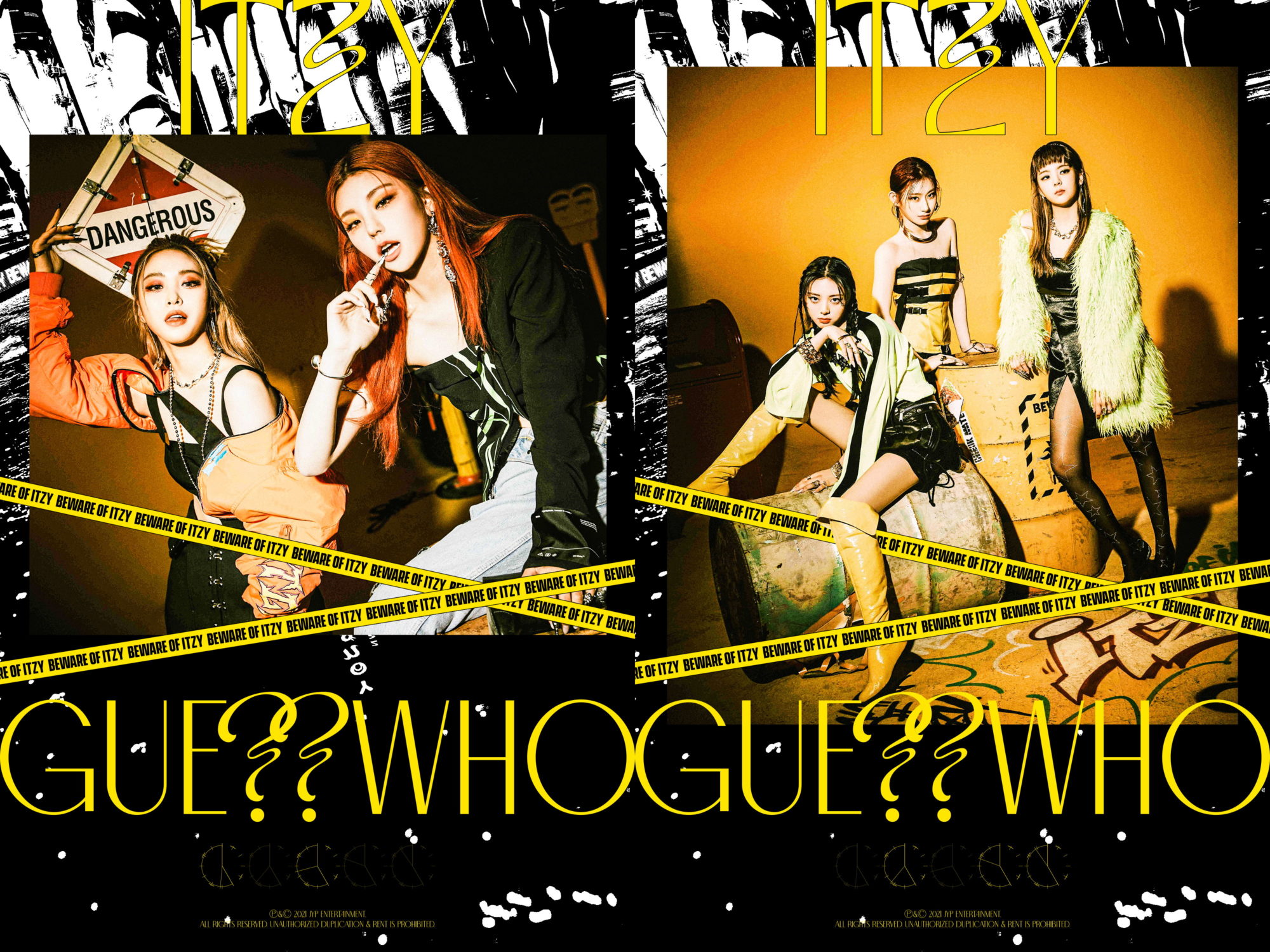 ITZY Guess Who Teaser Photos Unit (Night ver.) (HD/HQ) - K-Pop Database ...