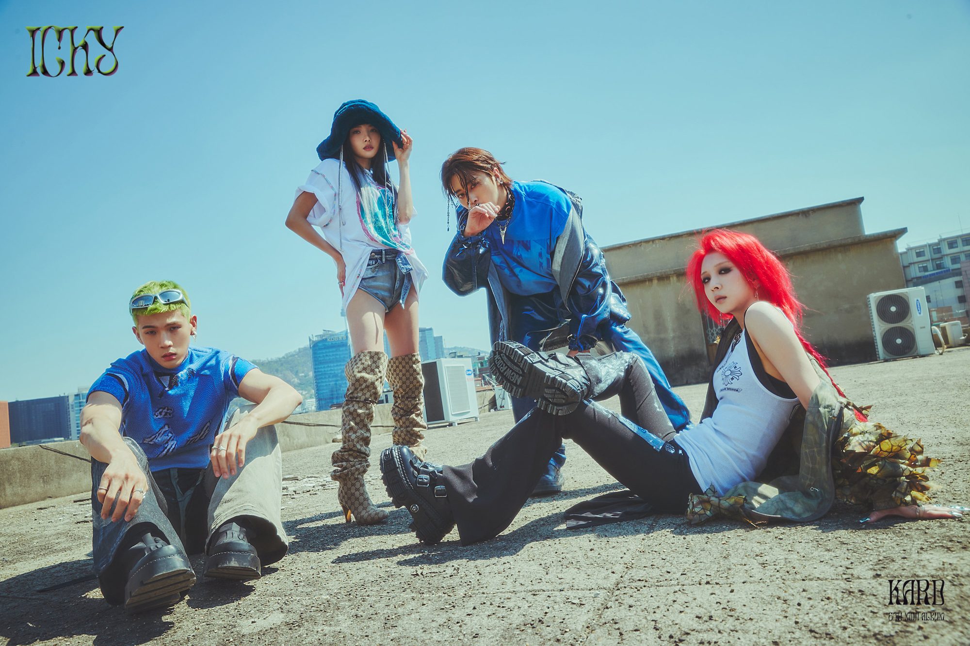 KARD Icky Teaser Photos (J.seph, Jiwoo, Group) (HD/HQ) - K-Pop Database ...